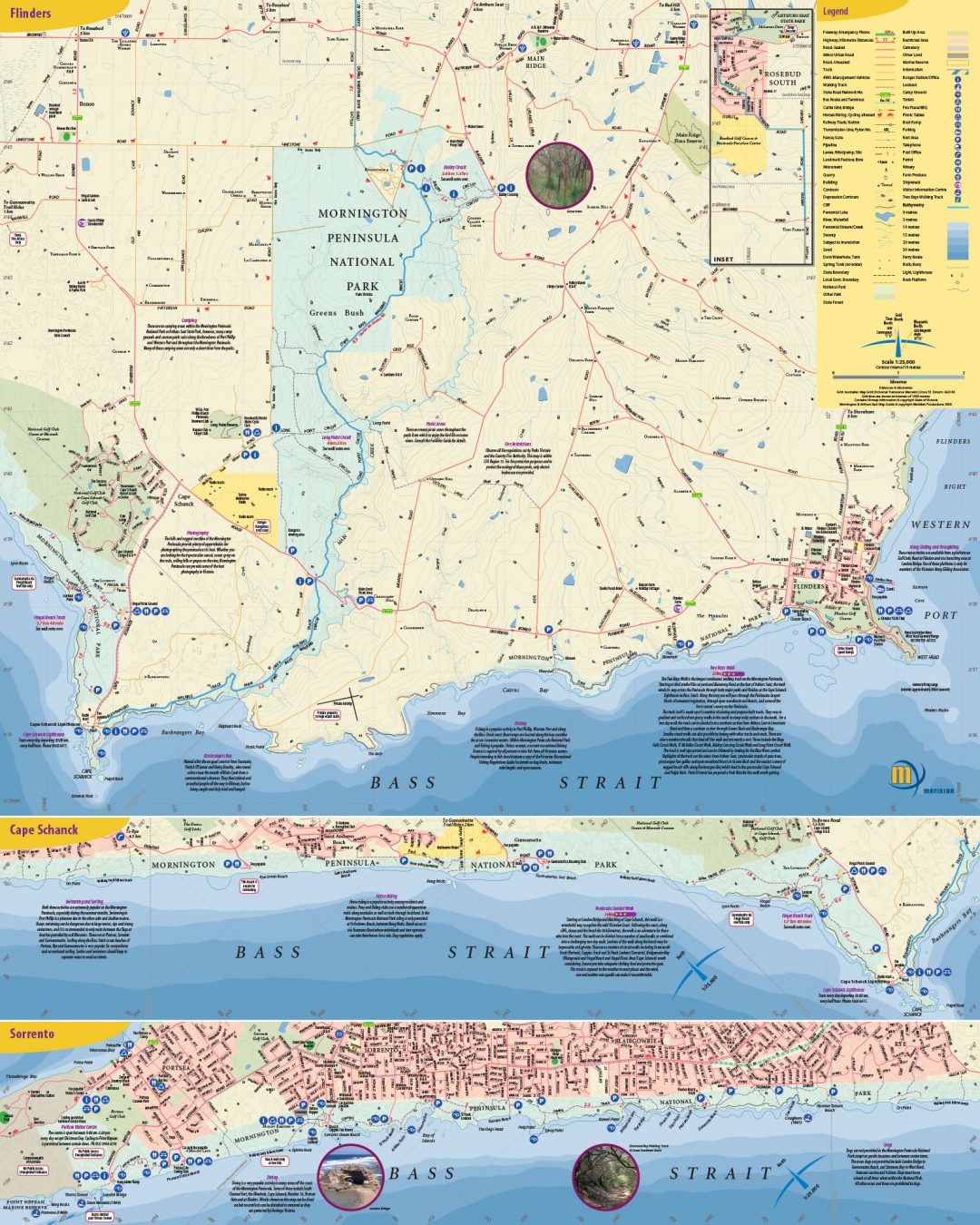 Mornington Peninsula Map Pack - Meridian Maps