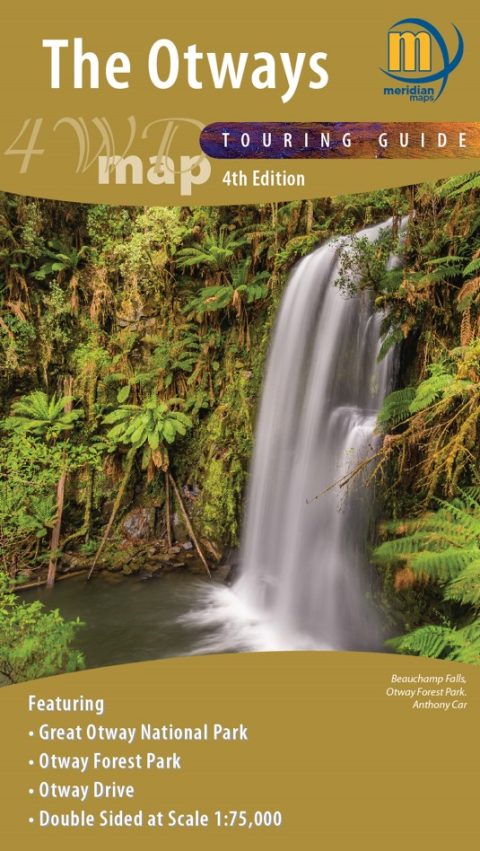 The Otways 4WD Map - 4th Edition - Meridian Maps