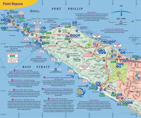 Mornington Peninsula Walks Map Guide 2nd Edition - Meridian Maps