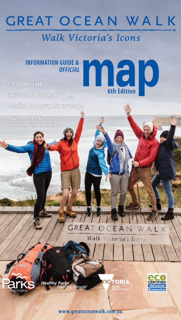 Great Ocean Walk Map - Meridian Maps