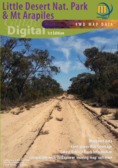 Little Desert & Mt Arapiles Map Guide -Digital - Meridian Maps