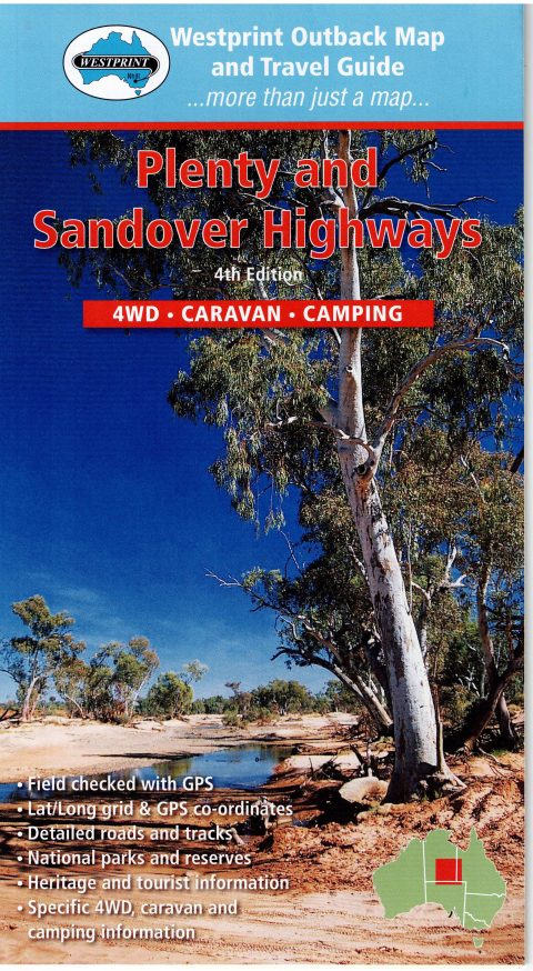 Plenty and Sandover Highways - Meridian Maps