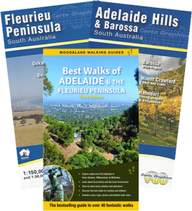 Walks of Adelaide & Fleurieu Peninsula Book & Map Pack - Meridian Maps
