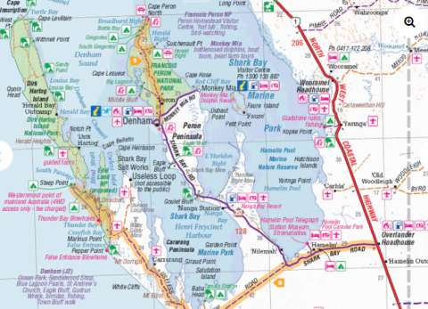 Mid West Western Australia - Meridian Maps