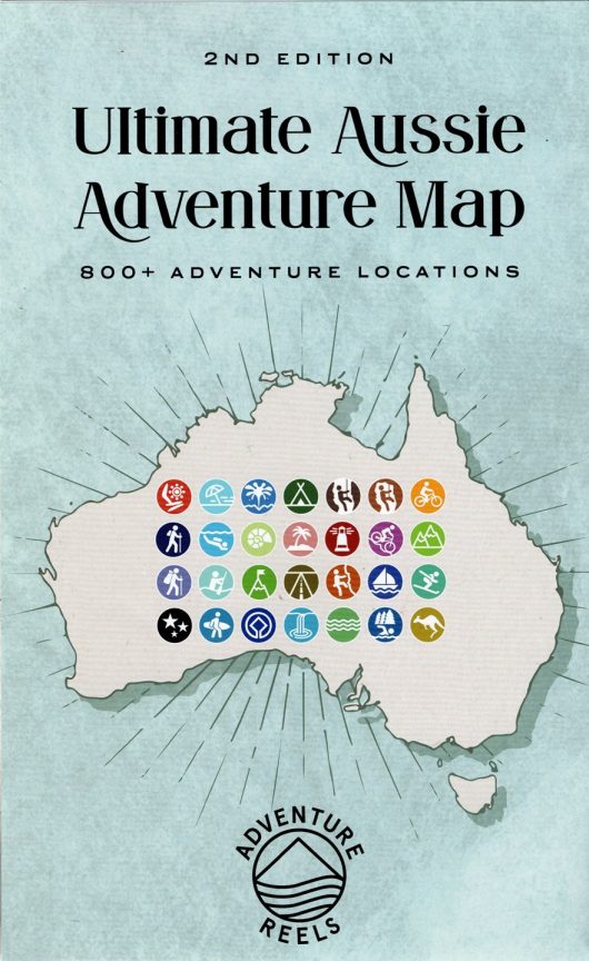 Ultimate Aussie Adventure Map - Meridian Maps