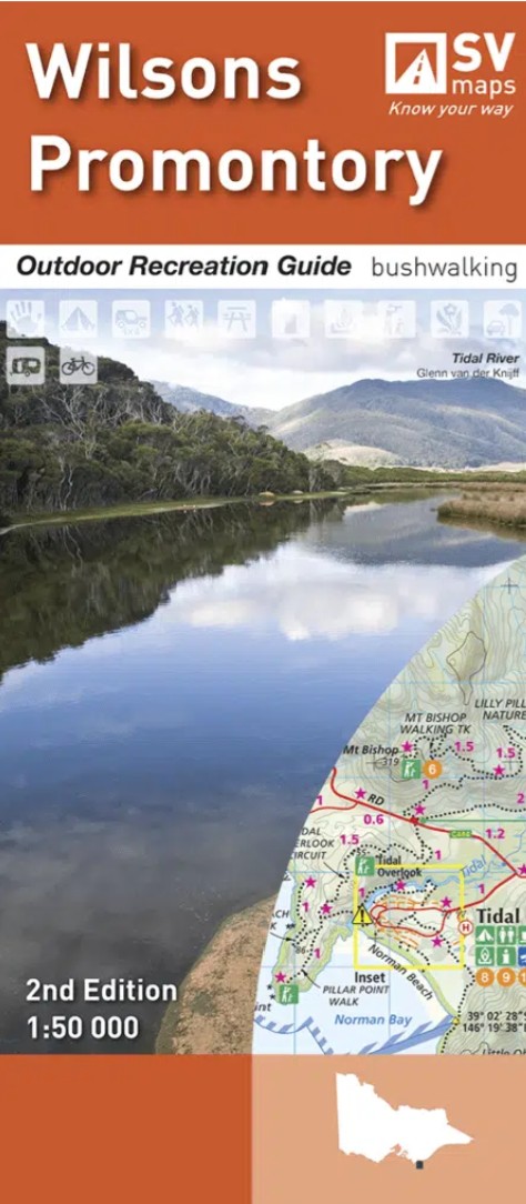 Wilsons Promontory Map - Meridian Maps