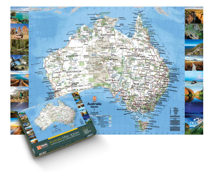 Big Things of Australia Map (Hema) - Meridian Maps