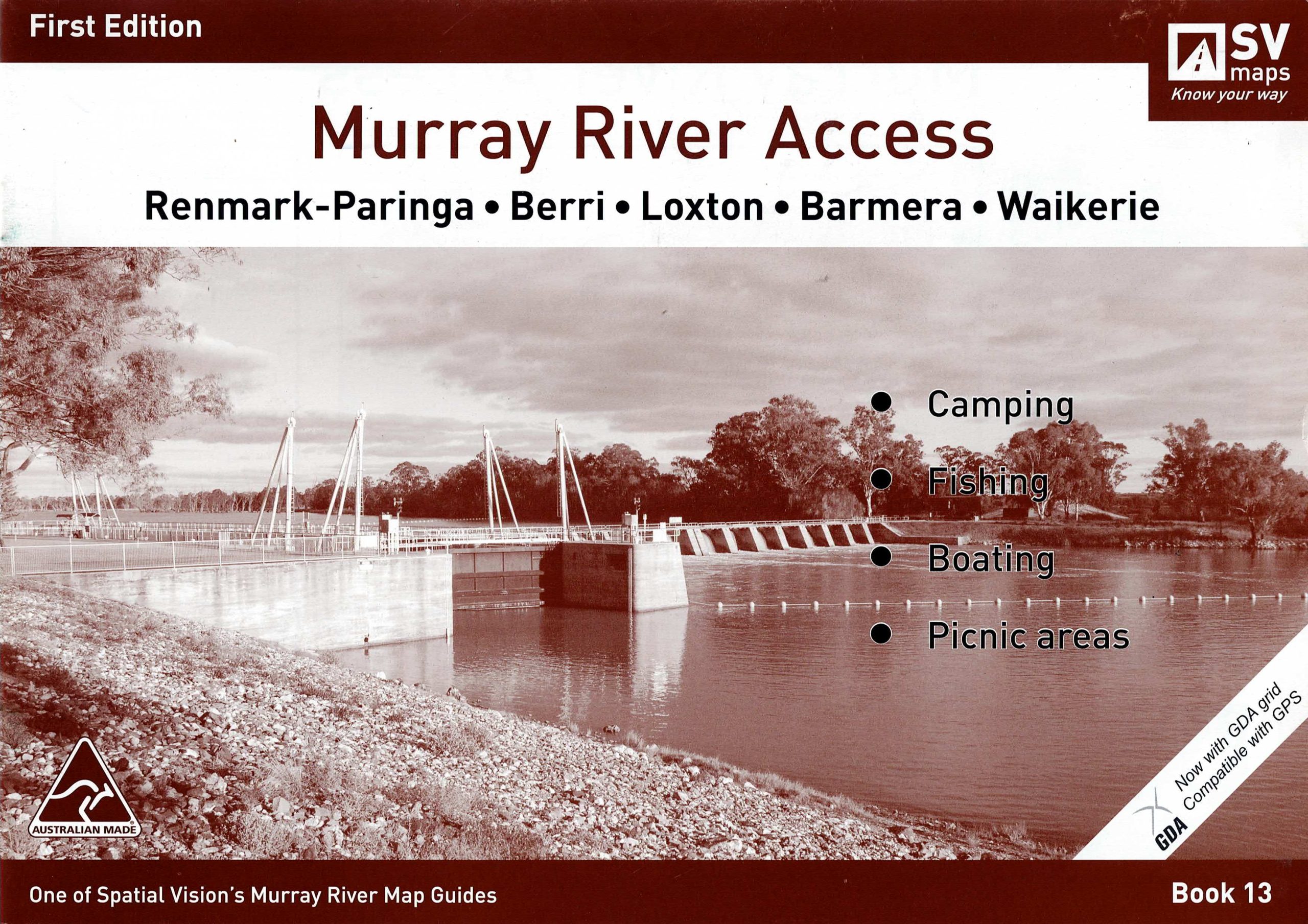 Murray River Access - Book 13 - Renmark-Paringa to Waikerie - Meridian Maps
